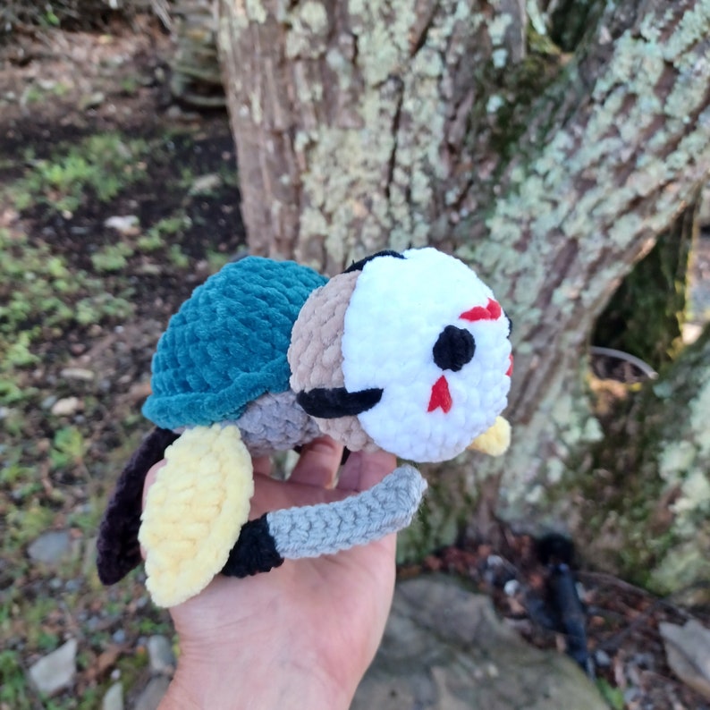 Crochet Pattern: Horror-inspired Turtle, Lake Turtle - Etsy