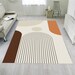 Line Art Rug, Minimalist Rug, Modern Rug, Minimal Art Rug, Home Decor ...