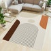 Line Art Rug, Minimalist Rug, Modern Rug, Minimal Art Rug, Home Decor ...