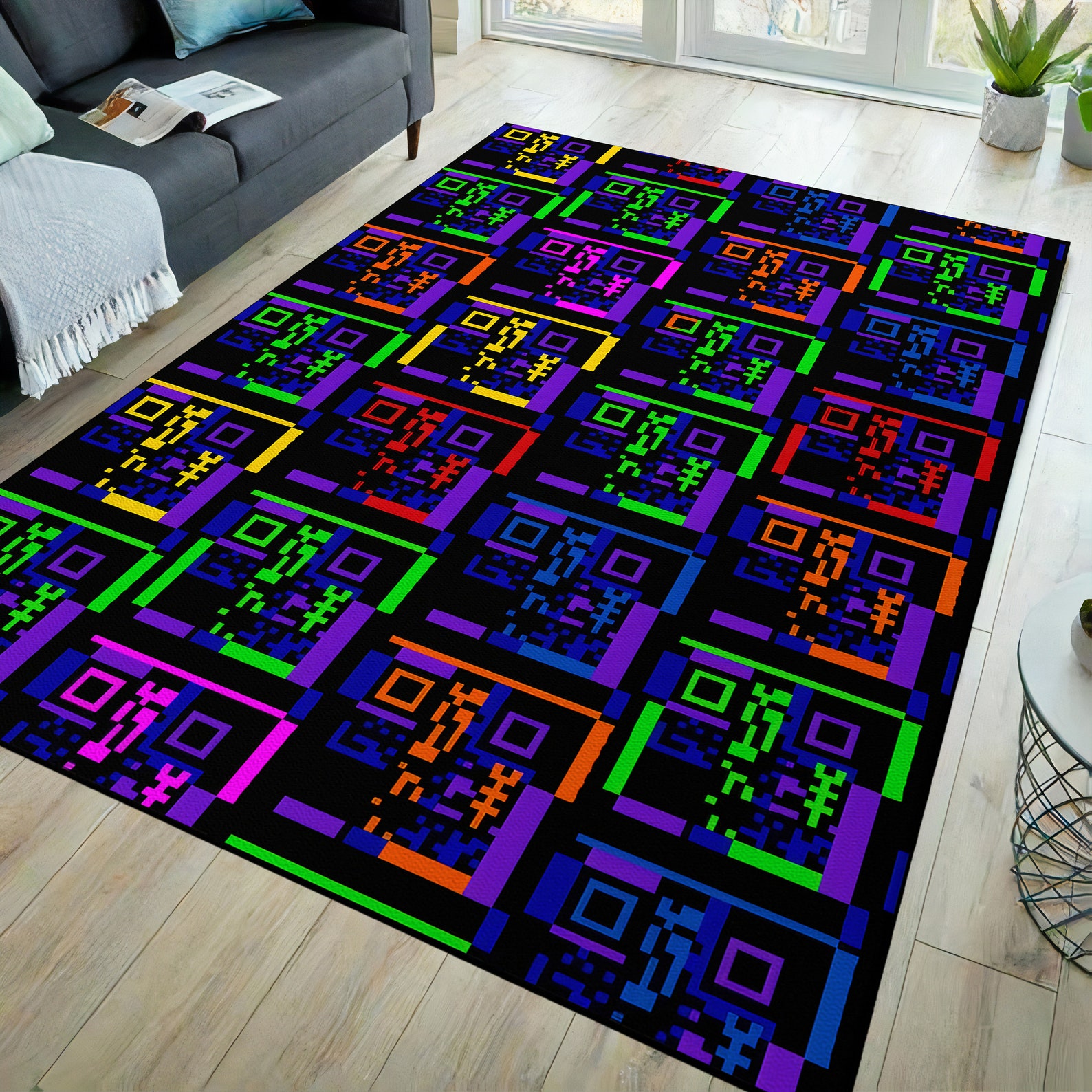 Arcade Rug, Arcade Room Rug, Arcade Saloon Rug, Arcade Gifts, Game Room ...