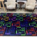 Arcade Rug, Arcade Room Rug, Arcade Saloon Rug, Arcade Gifts, Game Room ...
