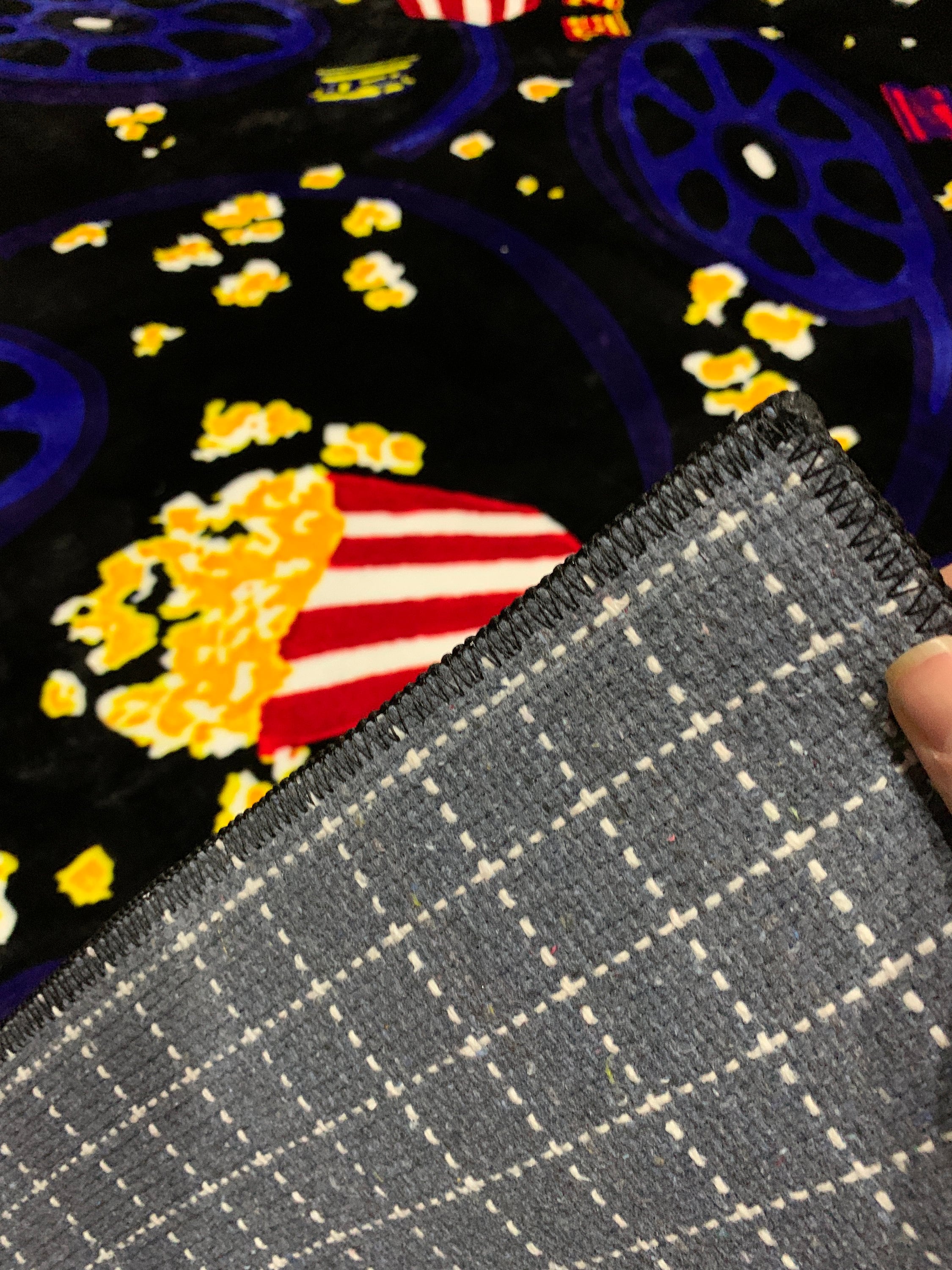 Popcorn Rug, Cinema Rug, Cinema Room Rug, Cinema Saloon Carpet, Retro ...