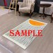 Line Art Rug, Minimalist Rug, Modern Rug, Minimal Art Rug, Home Decor ...