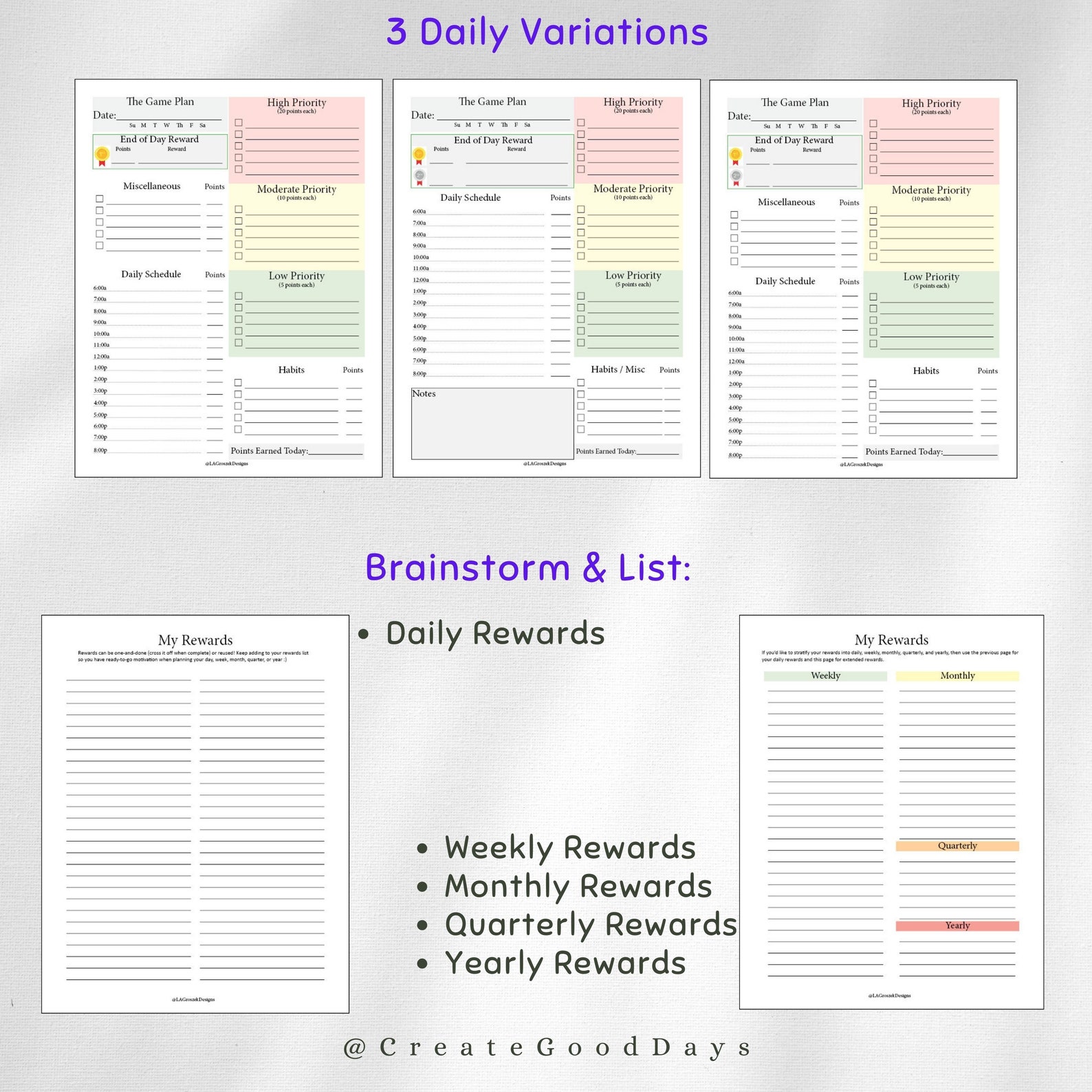 Gamify Your To-do List, Motivating Fun Rewards, Productivity Tracker ...