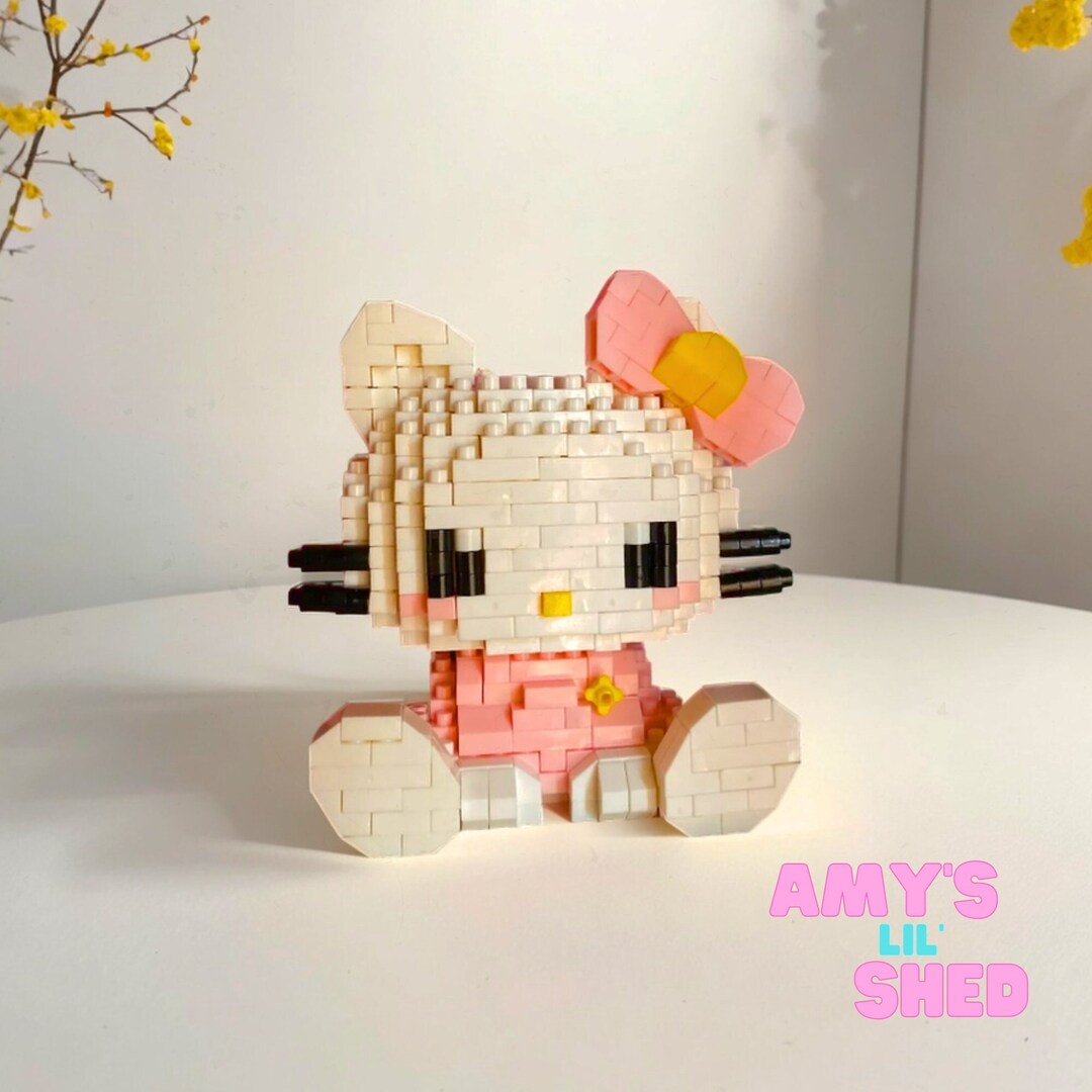 Hello Kitty Lego Sanrio, Hellokitty, Cinnamoroll, Girls Gift, Blocks ...