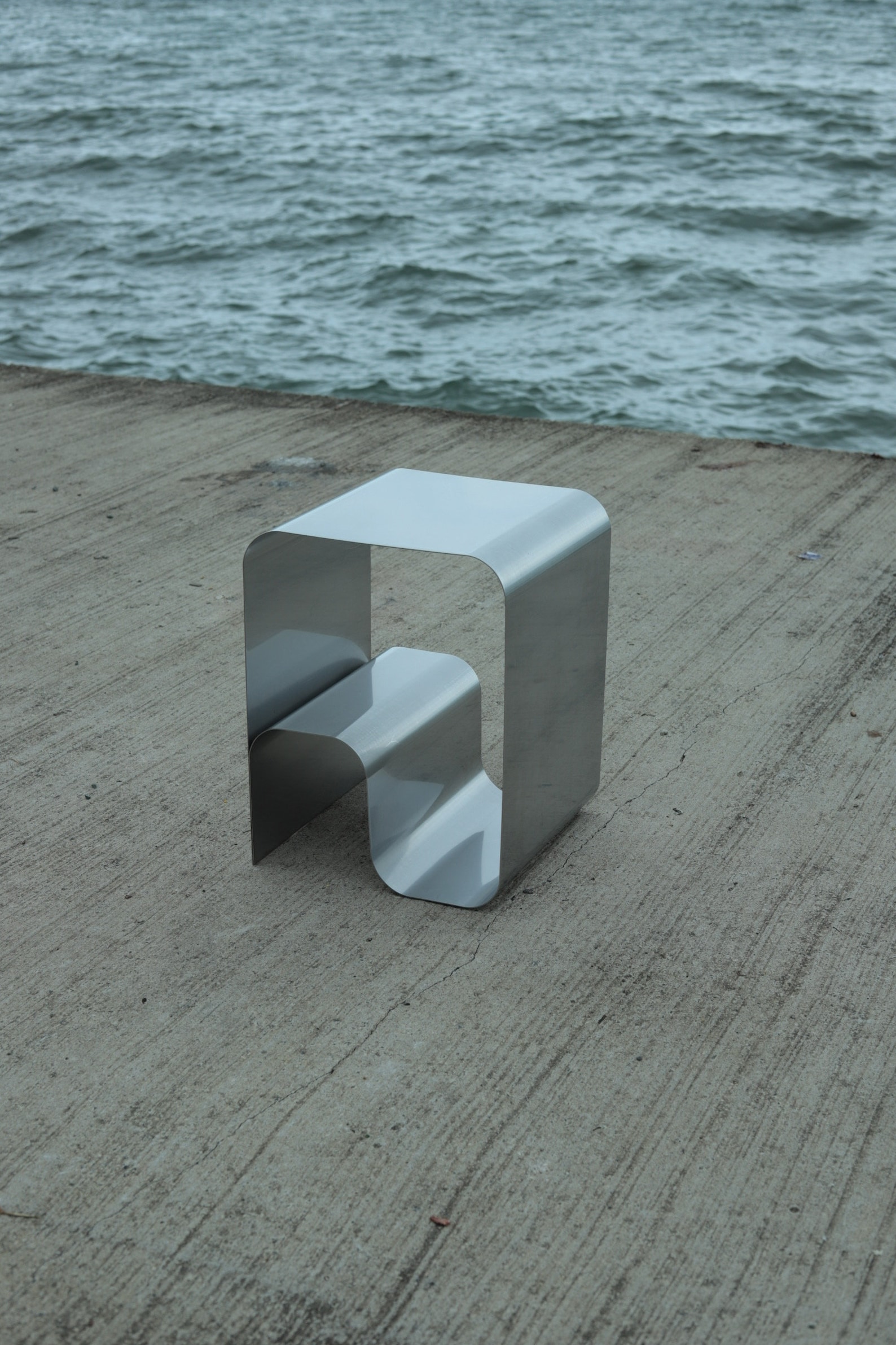 Modern Metal Coffe Table, Unique Minimalist Natural Metal Coffe Table ...