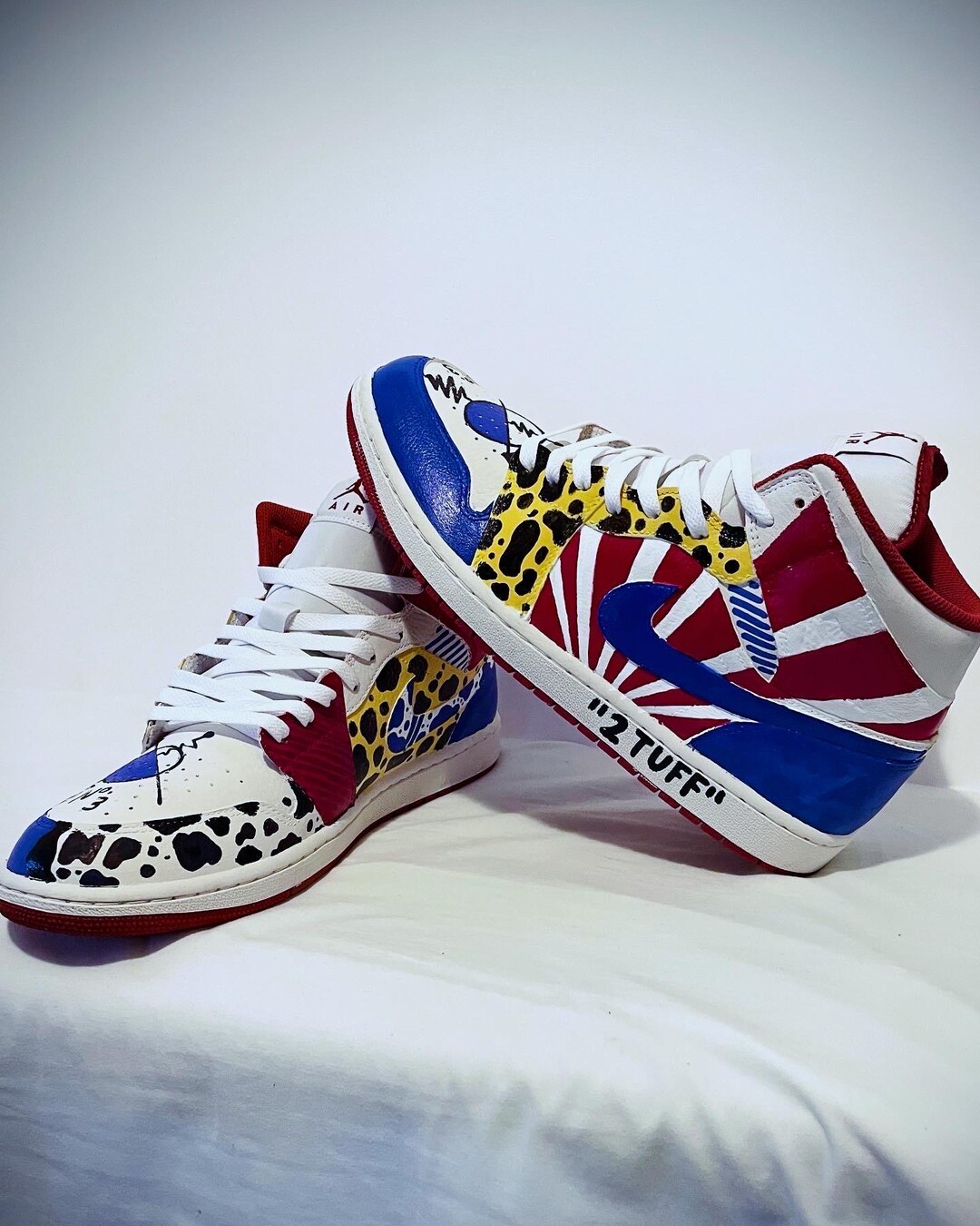 Air Jordan 1 “2 Tuff” Series - Etsy