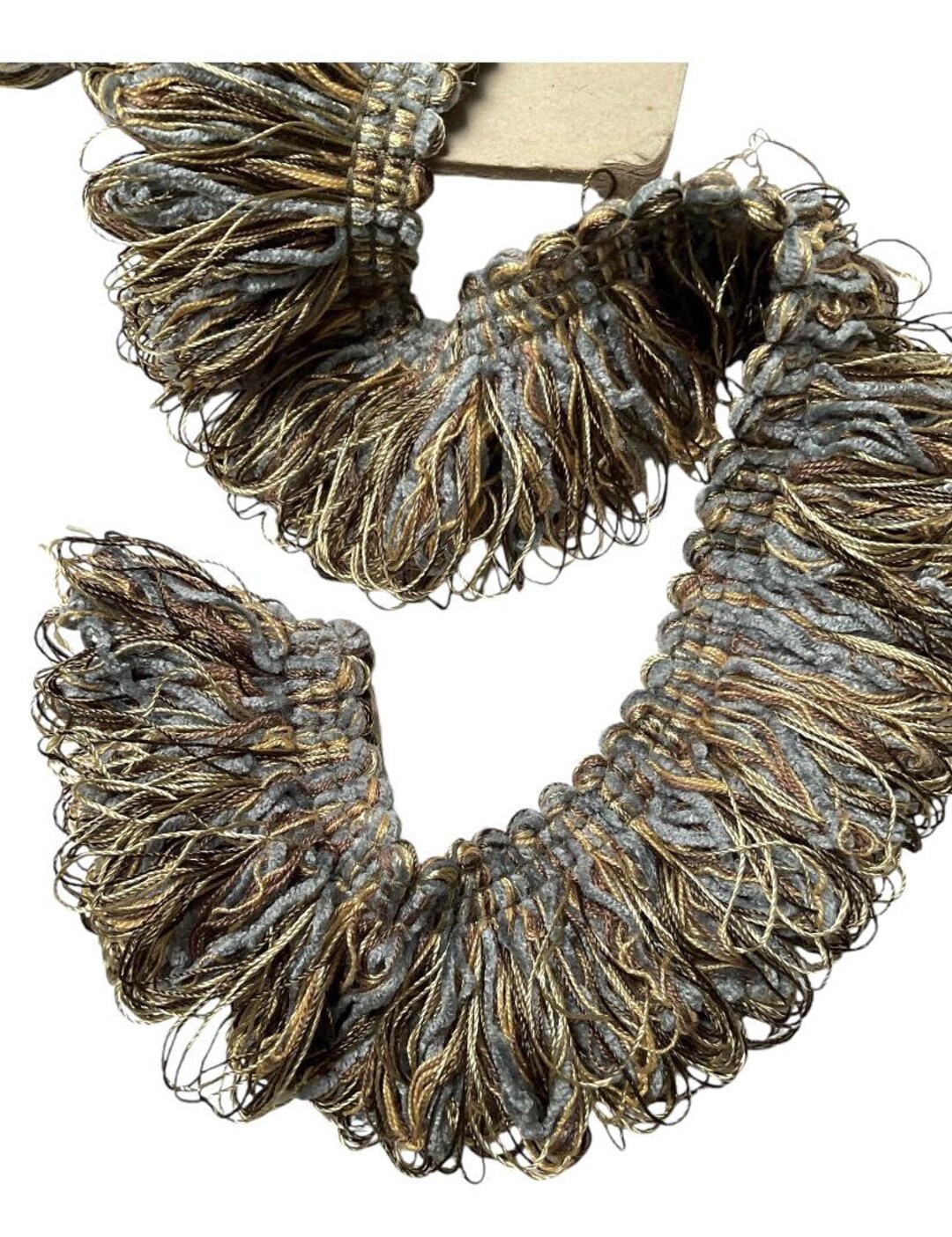 Aqua Loop Fringe Trim, Fringe Trim for Rustic Costal Decor, High ...