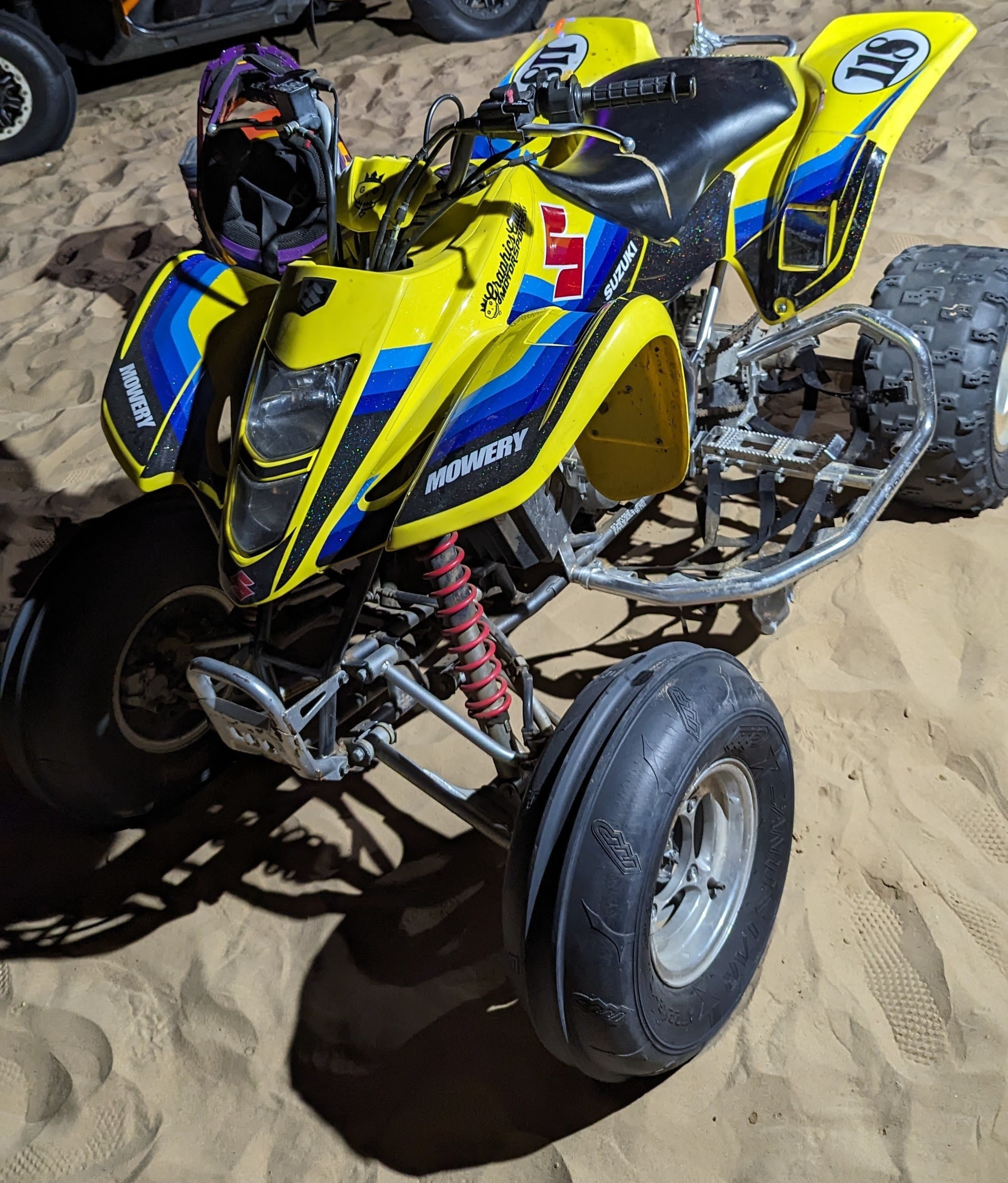 SUZUKI LTZ400 Retro ATV Graphics Kit, 4x4 Decal Kit, Atv Decal Kit ...