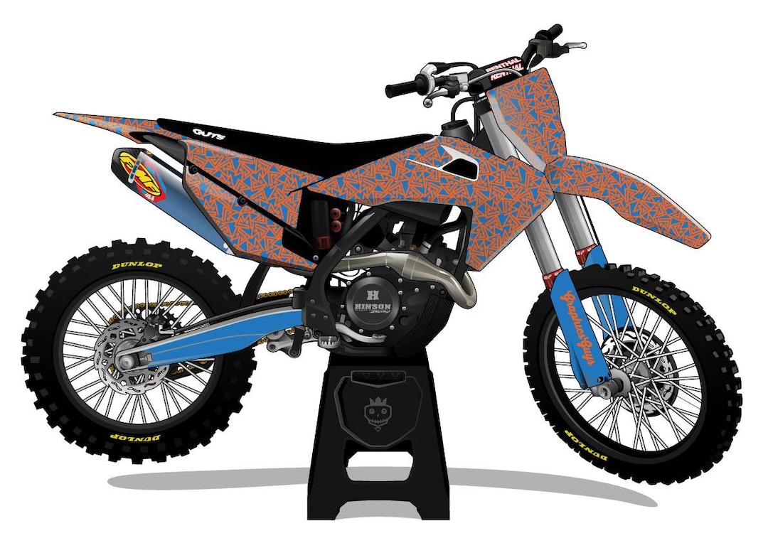 TRIBE - Free Ride Mx Graphics, Free Ride Dirt Bike Graphics Kit, Custom ...