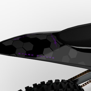 STARK VARG Hexcamo - E-bike Graphics Kit, Stark Varg Decals, Stickers ...