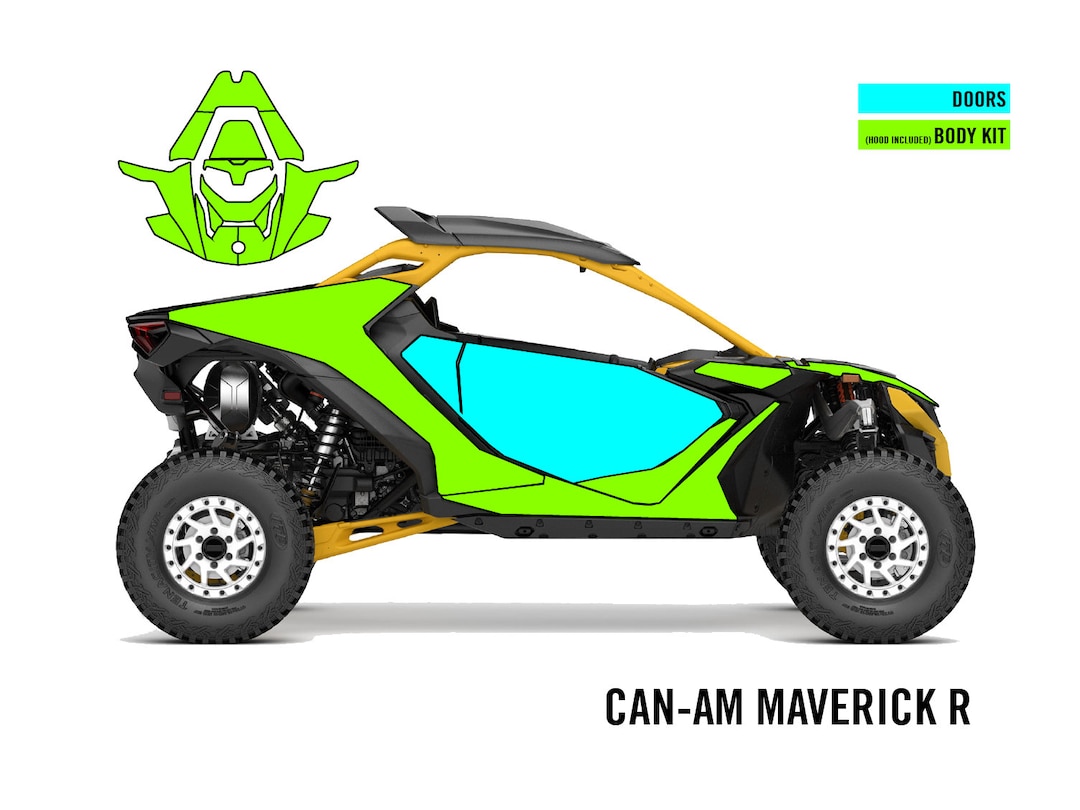 UTV Wrap Kit - Utv Graphics Kit, Arctic Cat Wildcat Xx, Polaris RS1 ...