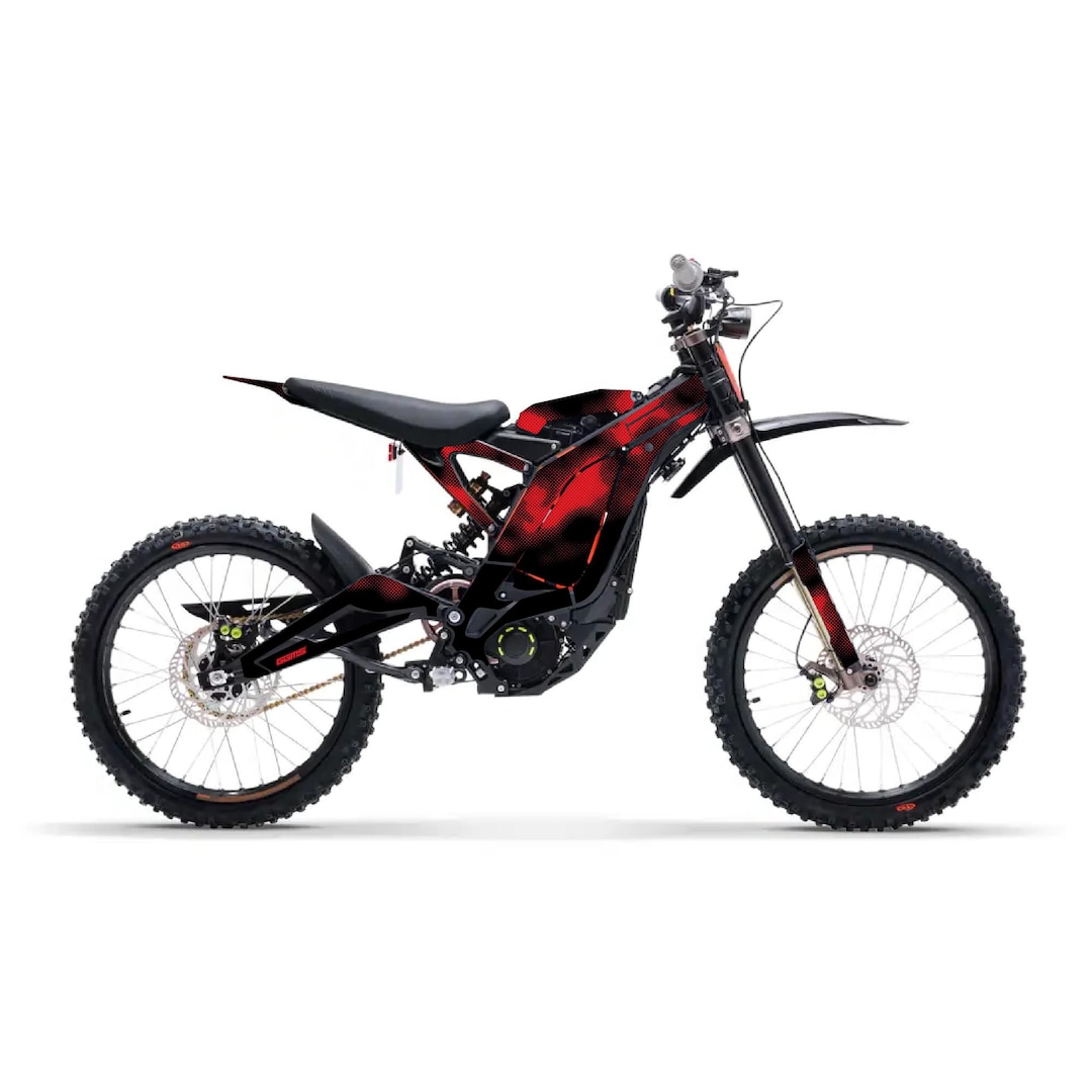 SURRON Light Bee PARTICLE Red Graphics - Bike NOT Included, Surron ...