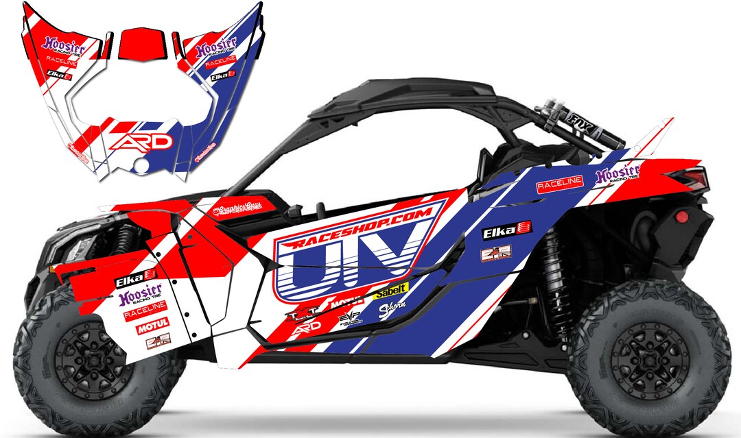 CANAM UTV Race Shop - Graphics Kit, Canam Graphics Kit, Buggy Kit ...