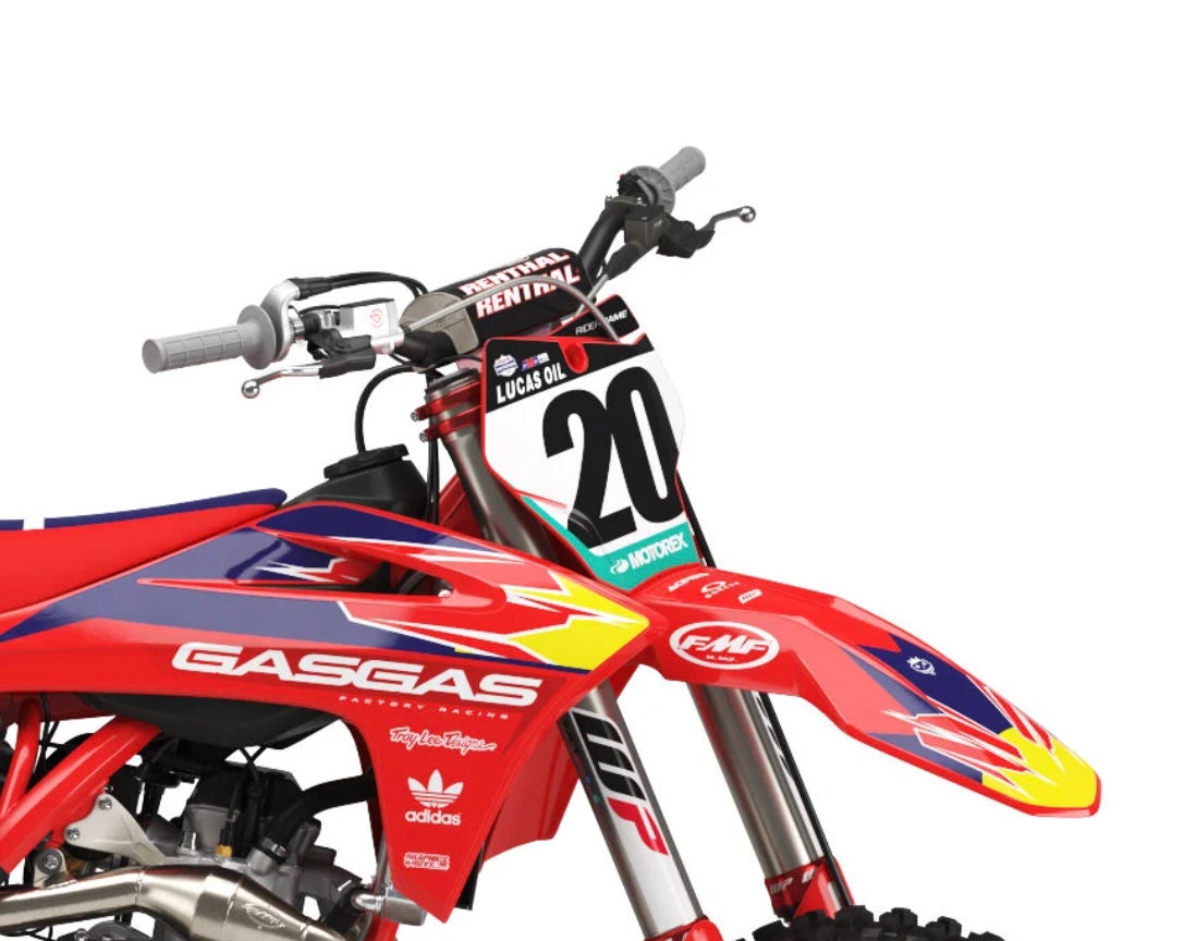 GASGAS OEM - Mx Graphics Kit, Moto Graphics, Dirt Bike Graphics Kit ...
