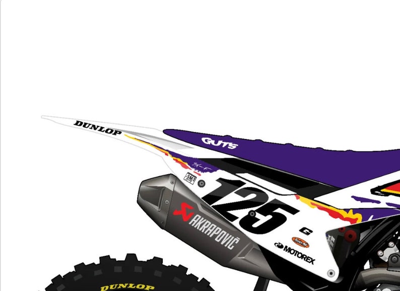 KTM Retro - Graphics Kit, Motocross Graphics, Decal Kit Custom, Free ...