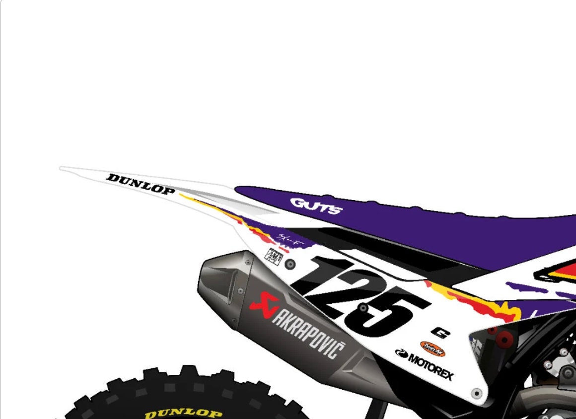 KTM Retro - Graphics Kit, Motocross Graphics, Decal Kit Custom, Free ...