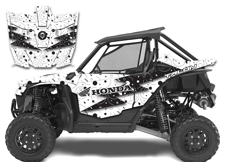 HONDA TALON Shapes - Graphics Kit, Decals, Stickers, Custom, Free ...