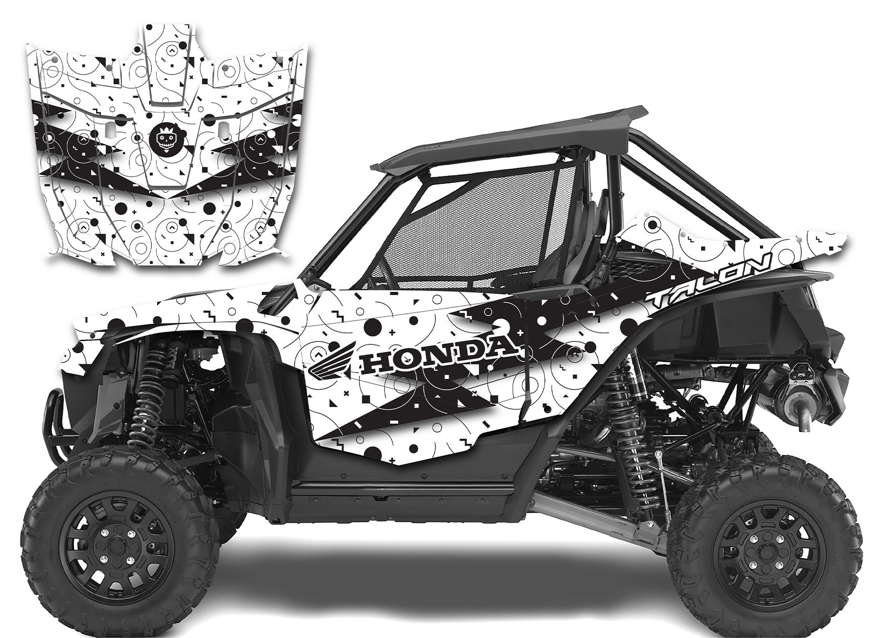 HONDA TALON Shapes - Graphics Kit, Decals, Stickers, Custom, Free ...