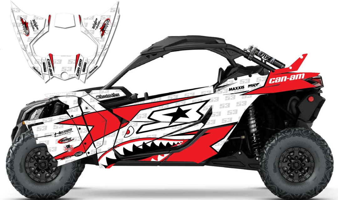 CANAM Fighter - Utv Graphics Kit, Buggy Decals, Utv Stickers, Custom ...