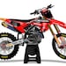 HONDA CRF Factory - Mx Graphics Kit, Moto Graphics, Dirt Bike Graphics ...