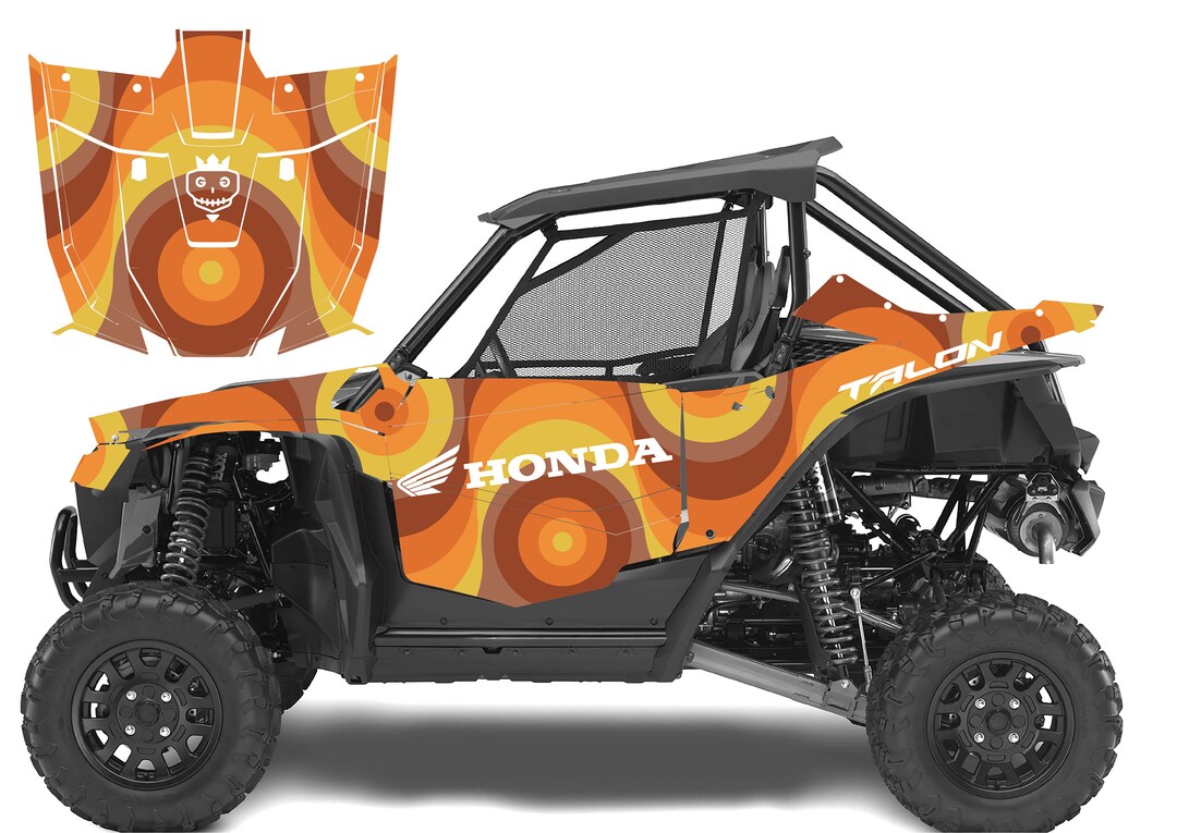 HONDA TALON Hippy - Graphics Kit, Decals, Stickers, Custom, Free ...