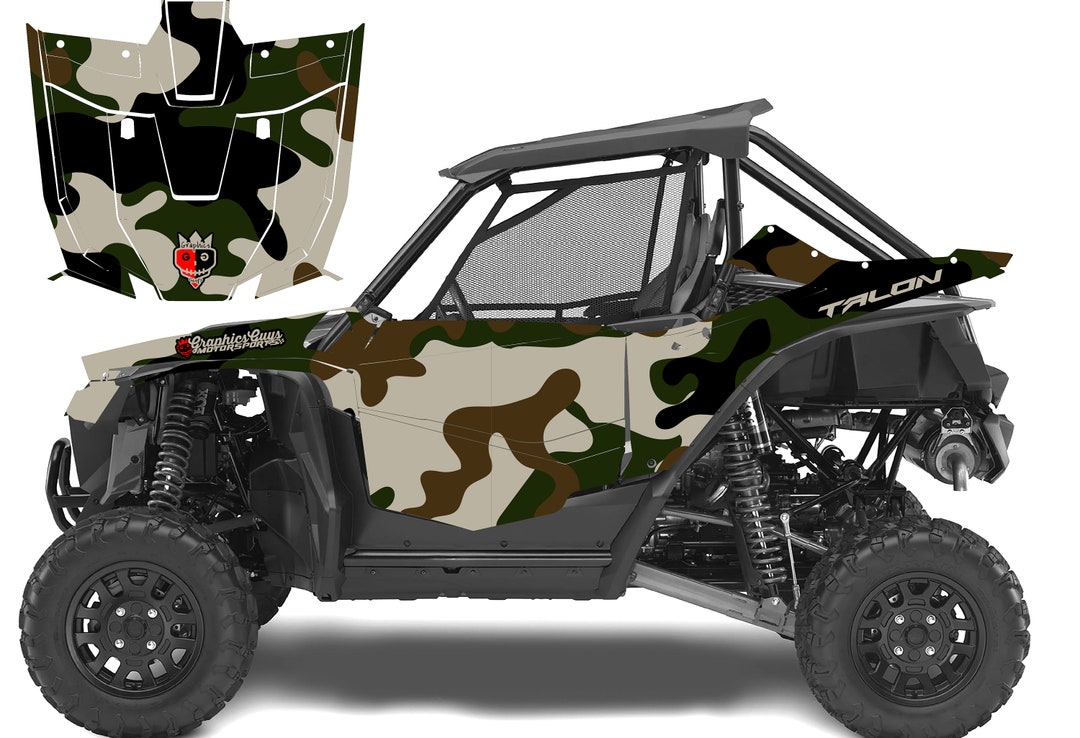 HONDA TALON Camo - Graphics Kit, Decals, Stickers, Custom, Free ...