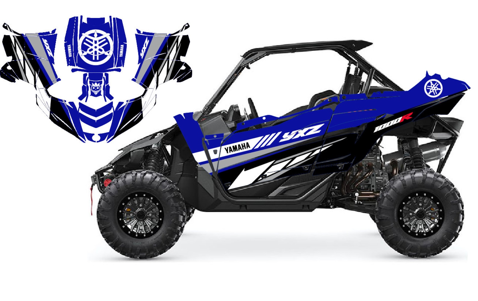 YAMAHA YXZ Factory - Graphics Kit, Decals, Stickers, Custom, Free ...