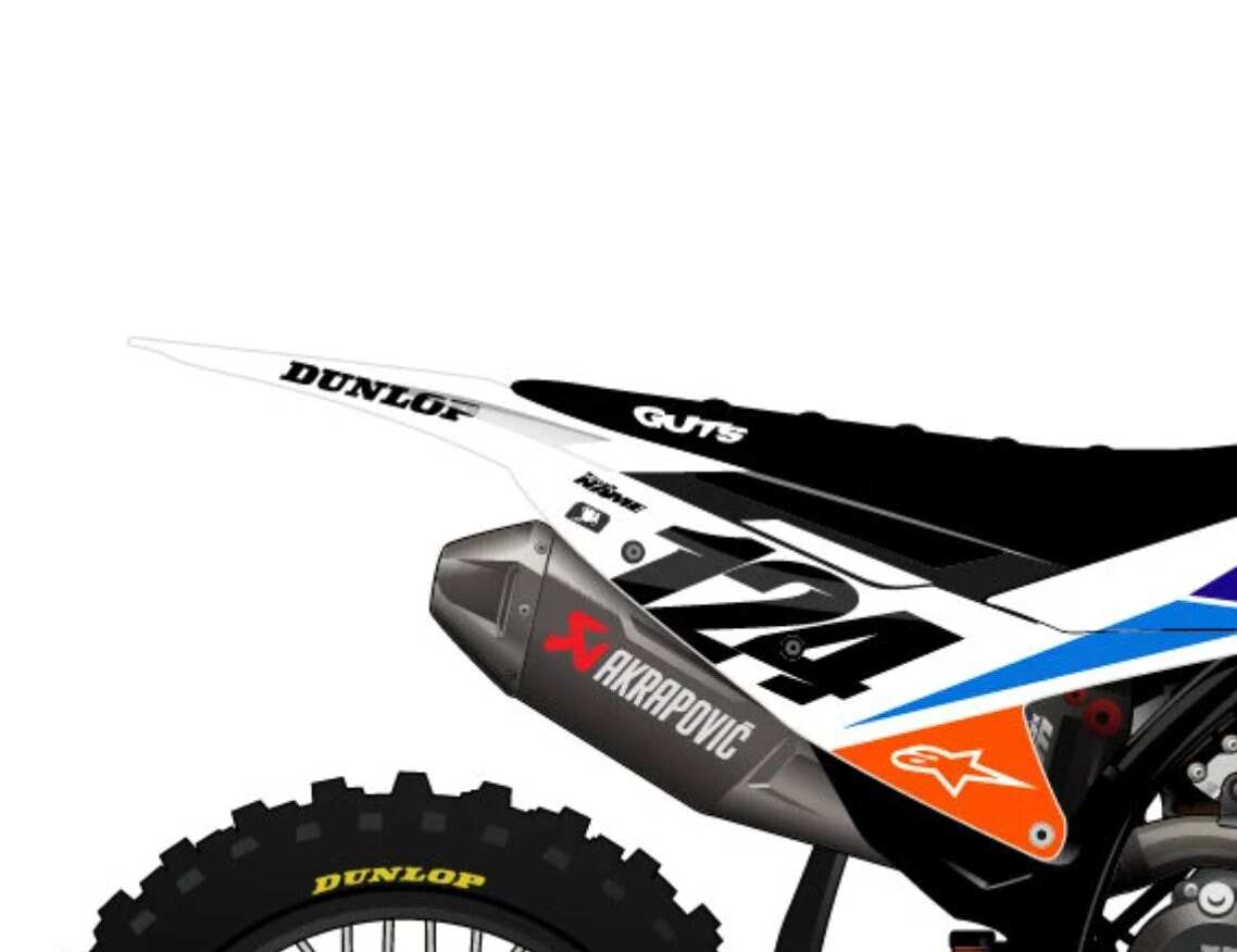 KTM Flex - Graphics Kit, Motocross Graphics, Decal Kit Custom, Free ...