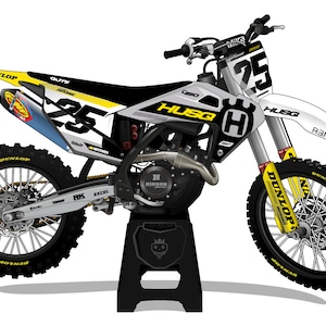 HUSQVARNA Factory - Mx Graphics Kit, Moto Graphics, Dirt Bike Graphics ...