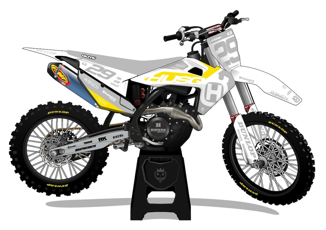 HUSQVARNA Search - Mx Graphics Kit, Moto Graphics, Dirt Bike Graphics ...