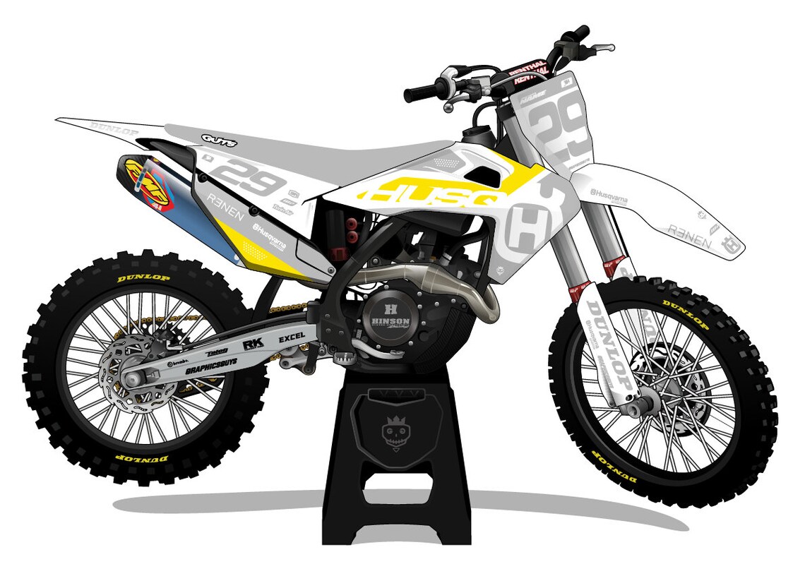 HUSQVARNA Search - Mx Graphics Kit, Moto Graphics, Dirt Bike Graphics ...