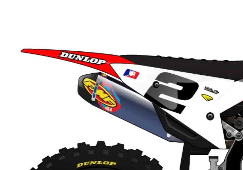 HONDA CRF Retro Mcgrath - Mx Graphics, Moto Graphics, Dirt Bike ...