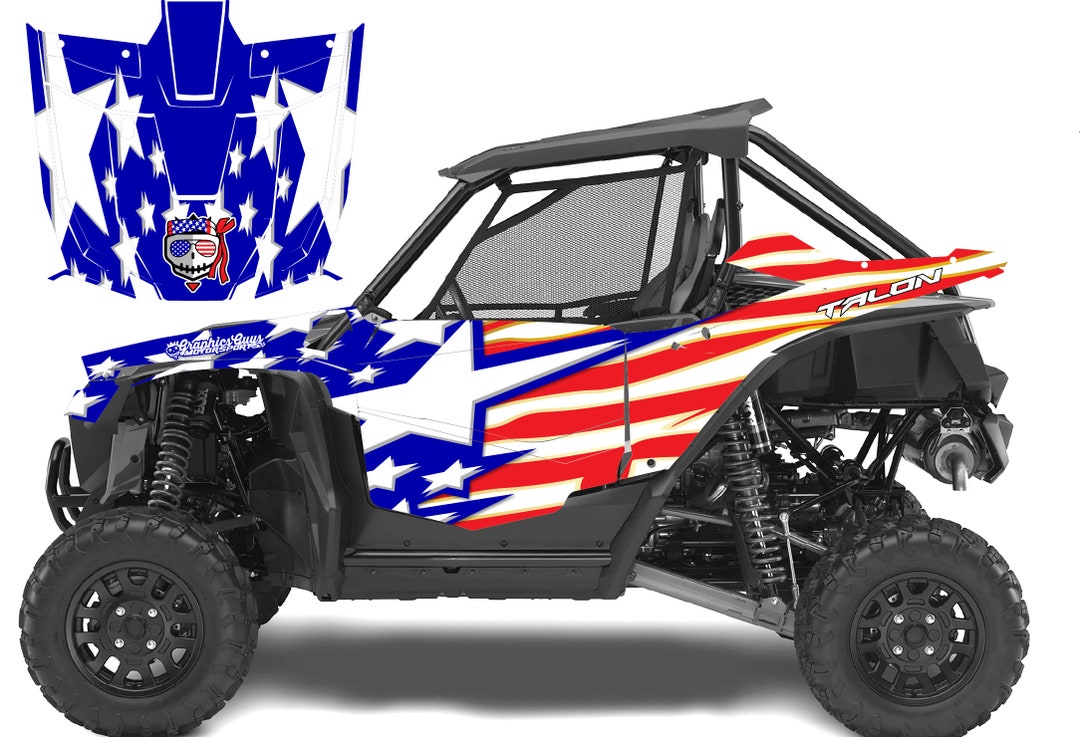 HONDA TALON Merica - Graphics Kit, Decals, Stickers, Custom, Free ...