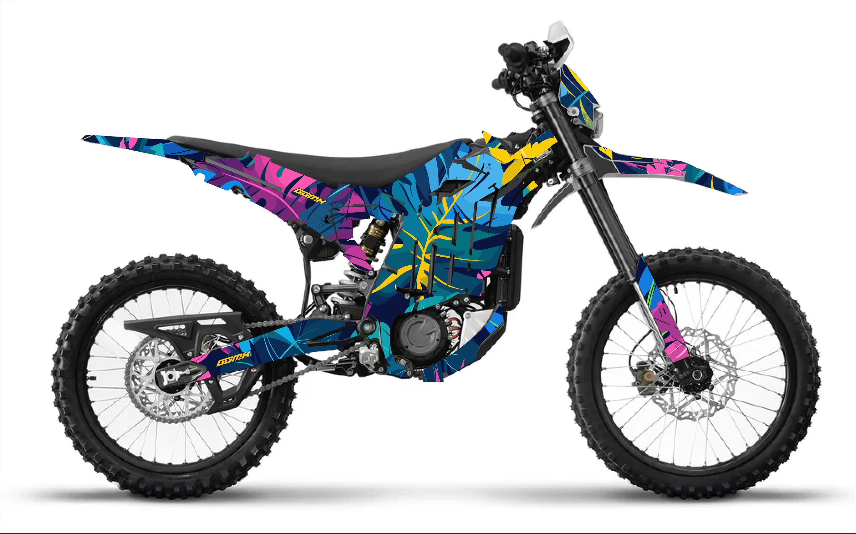 SURRON Ultra Dash TROPICAL - E-bike Graphics Kit, Surron Decals ...
