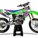 KAWASAKI Retro - Graphics Kit, Motocross Graphics, Decal Kit Custom ...
