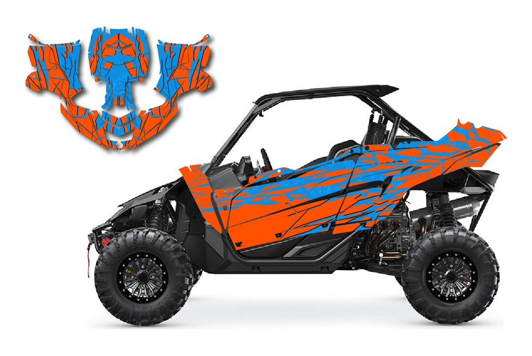 YAMAHA YXZ Shatter - Graphics Kit, Decals, Stickers, Custom, Free ...