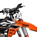 KTM Flex Black/white - Graphics Kit, Motocross Graphics, Decal Kit ...