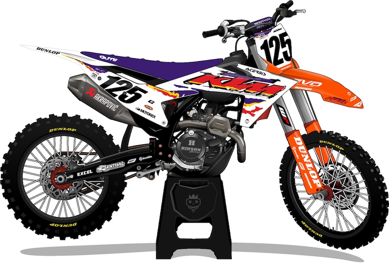 KTM retro Moto Graphics, Decals, FREE SHIPPING - Etsy