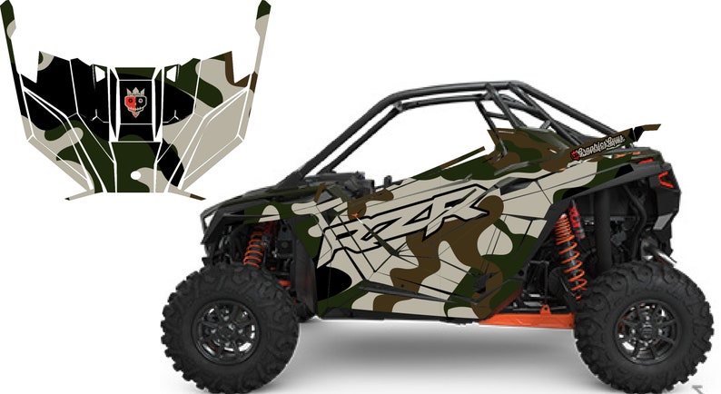 POLARIS RZR Pro Xp Camo Kit - Utv Graphics Kit, Polaris Rzr Kit ...