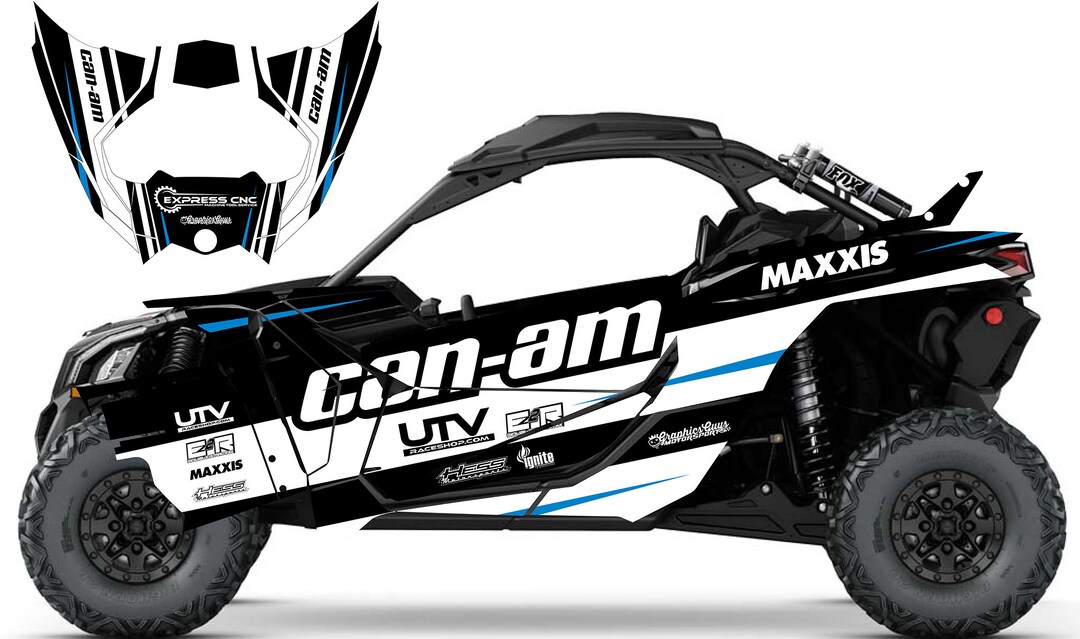 CANAM Factory - Graphics Kit, Canam Decals, UTV Stickers, Custom Canam ...