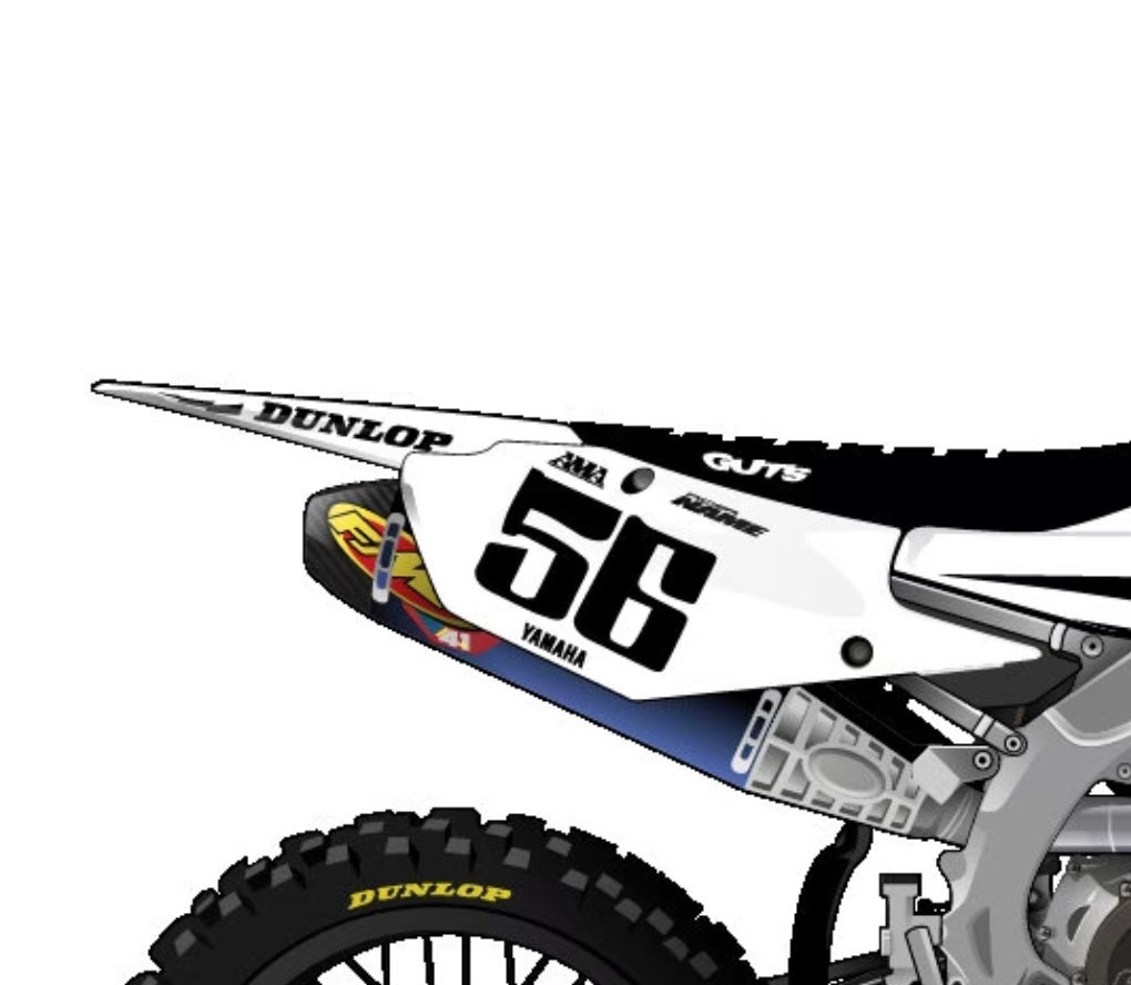 YAMAHA YFZ Fast - Mx Graphics Kit, Moto Graphics Kit, Dirt Bike ...