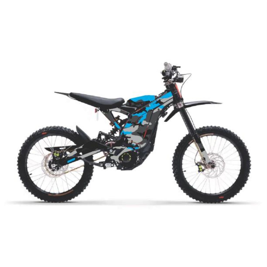 SURRON Light Bee Vivid Camo Blue Graphics - Bike NOT Included, Surron ...