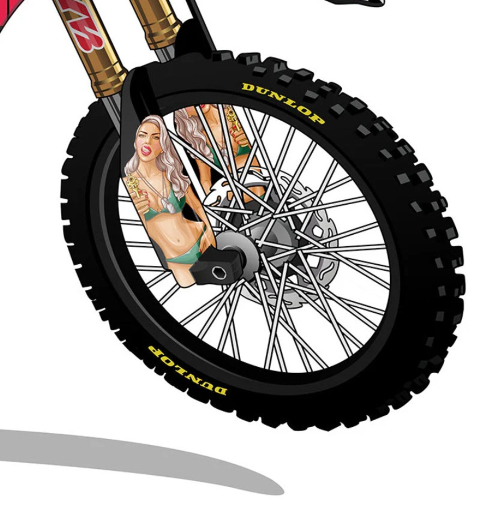 SUZUKI RMZ Vice City - Graphics Kit, Motocross Graphics, Decal Kit ...