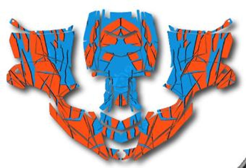 YAMAHA YXZ Shatter - Graphics Kit, Decals, Stickers, Custom, Free ...