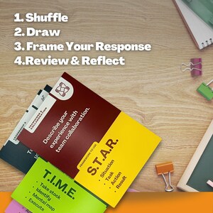 Job Interview Flash Cards - Behavioral, Job Interview Questions, Job ...