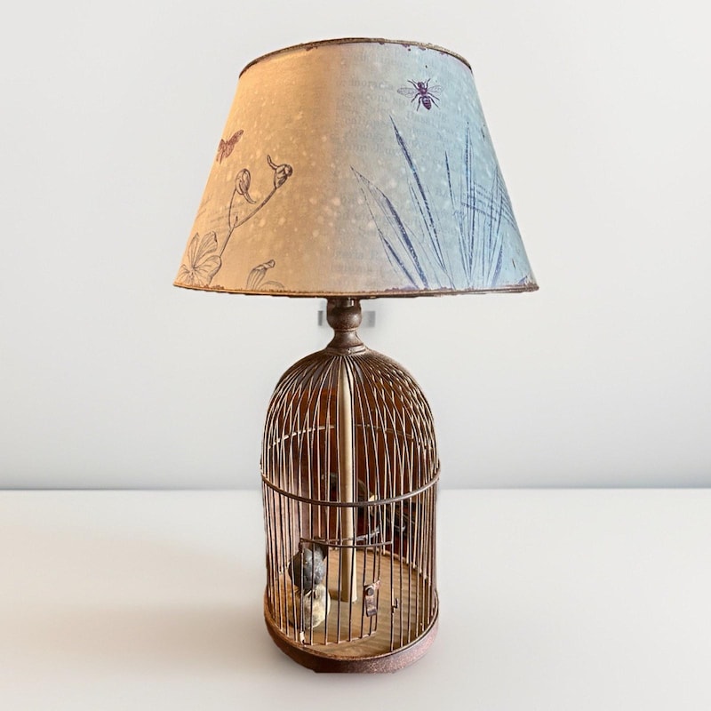 Bird Cage Lamp - Etsy