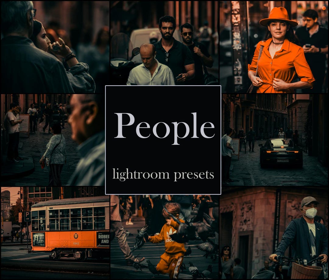15 Presets for Lightroom Desktop and Lightroom Mobile, People Presets ...