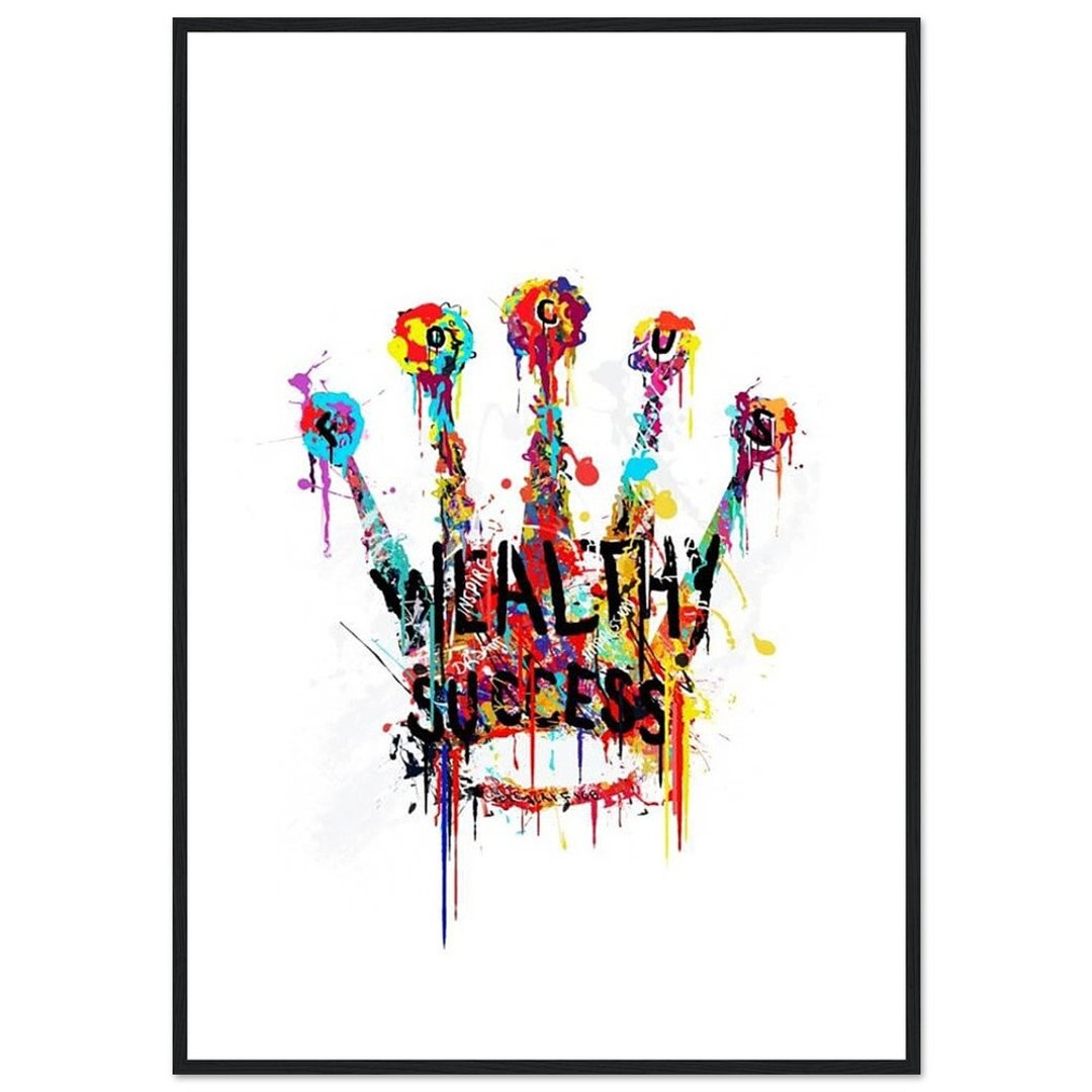 Rolex Motivational Quote Poster Contemporary Art, Street Art ...