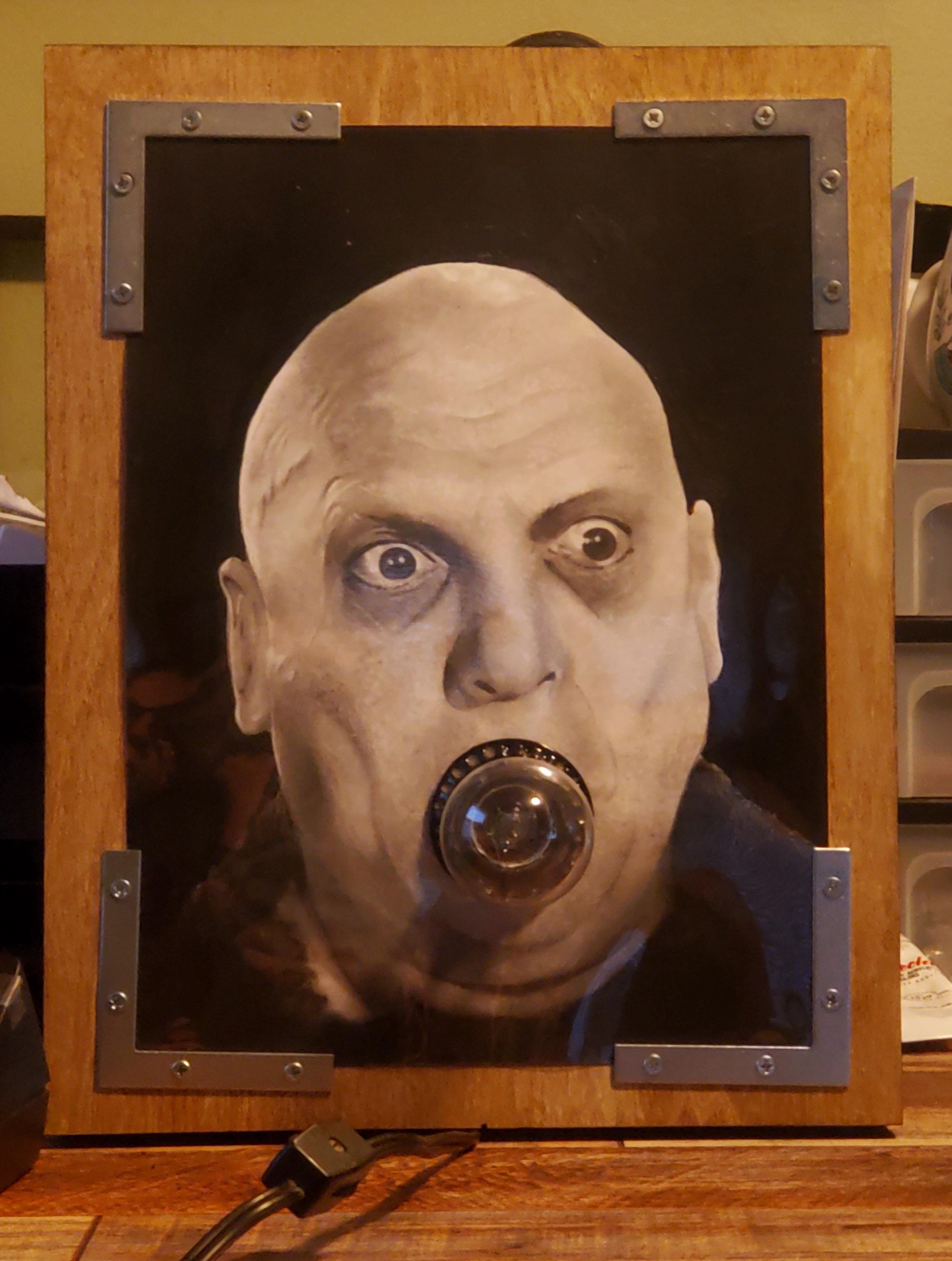 Uncle Fester Wall Lamp - Etsy